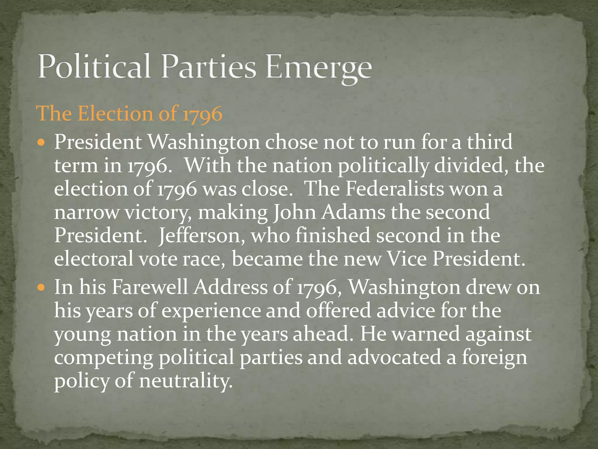 The origins of american politics | PPTX