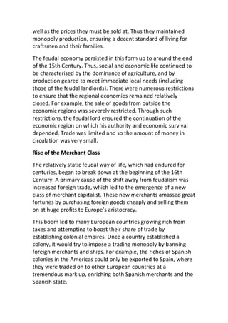 The Origins of Capitalism and its Connection with the Industrial ...