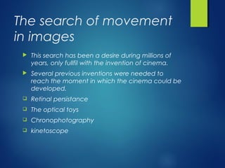 The origins of cinema | PPT