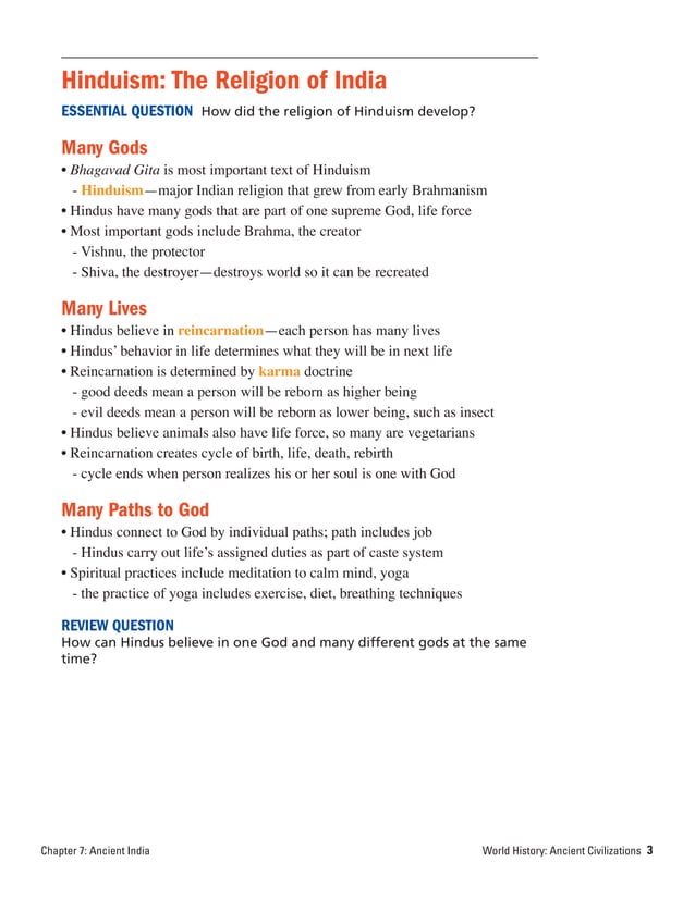 The origins of hinduism | PDF