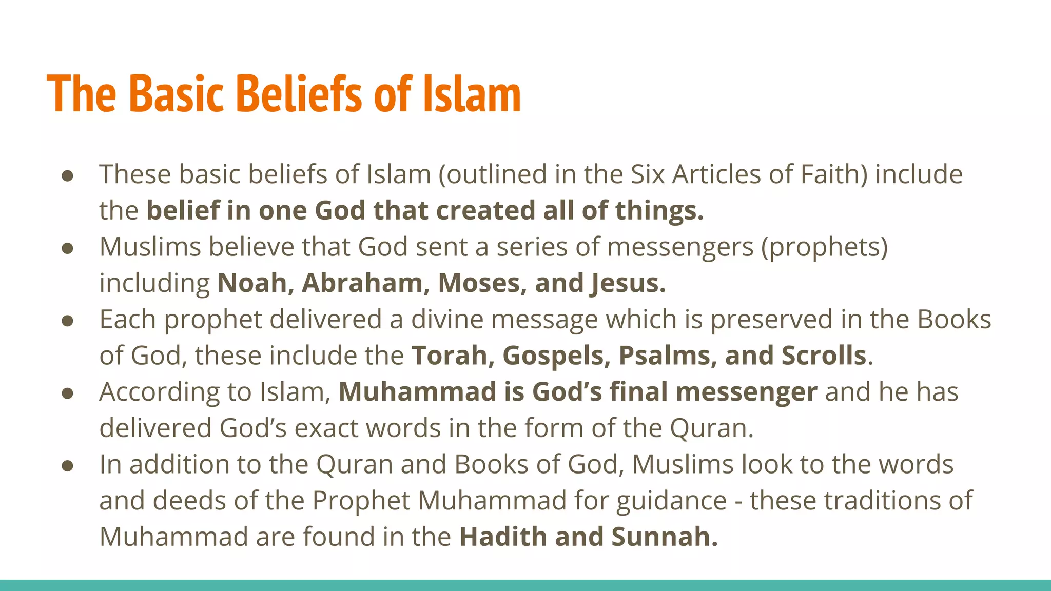 The origins of islam sswh5ab | PPTX