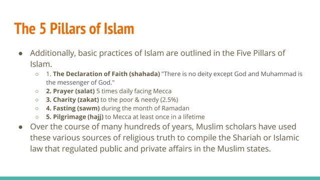 The origins of islam sswh5ab | PPTX