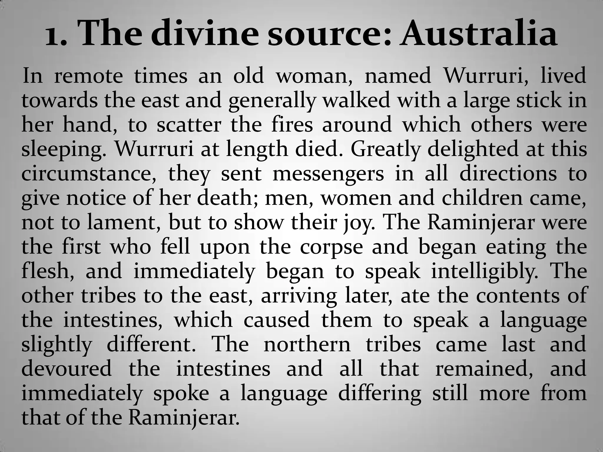 The origins of language | PPTX