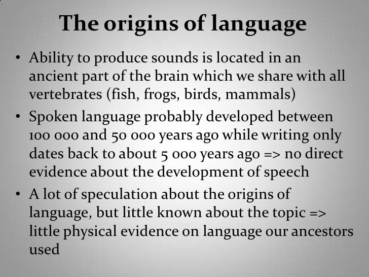 the-origins-of-language