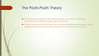 The Origins Of Language and the types of language speakon | PDF