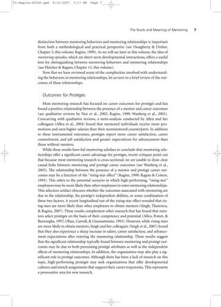 The Roots & Meaning of Mentoring by Belle Rose Ragins & Kathy E. Kram | PDF