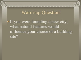 The Origins Of Rome 4 Web | PPT