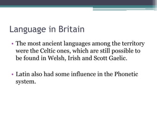 The origins of the english language | PPTX | Genealogy and Ancestry ...