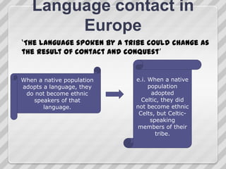 The origins of the english language | PPTX