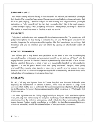 Theorists | DOCX | Mental Health | Diseases and Conditions