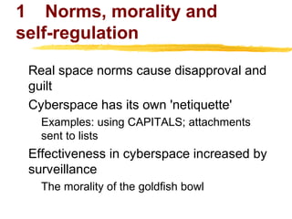Theory Cyberspace | PPT