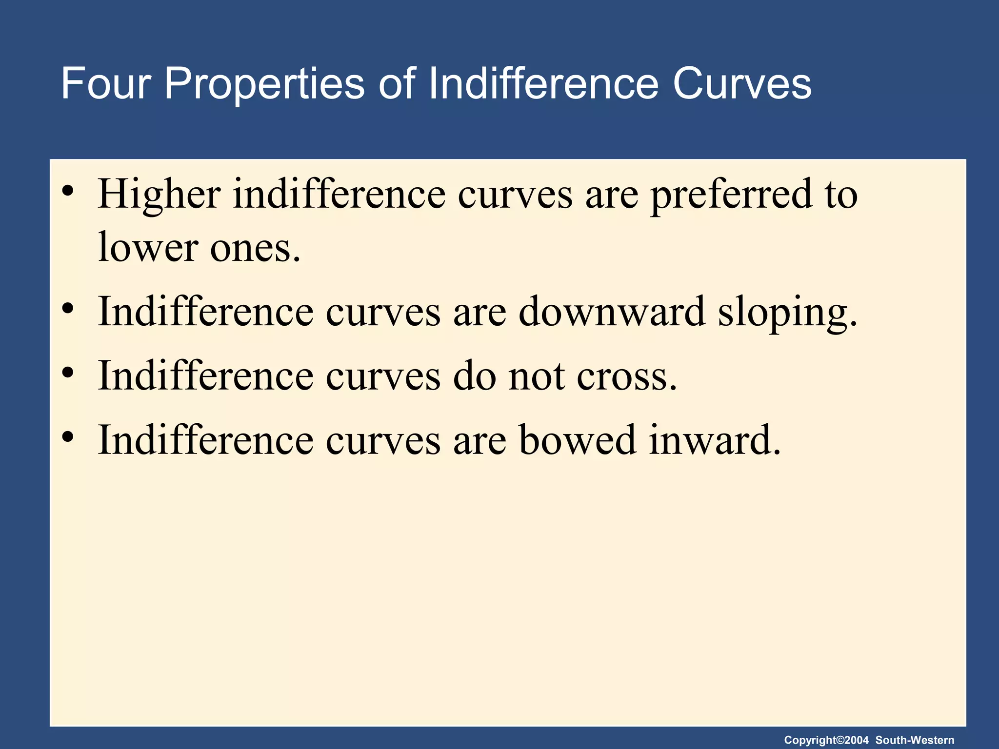 The Theory of Consumer Choice | PPT