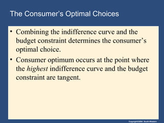 The Theory of Consumer Choice | PPT