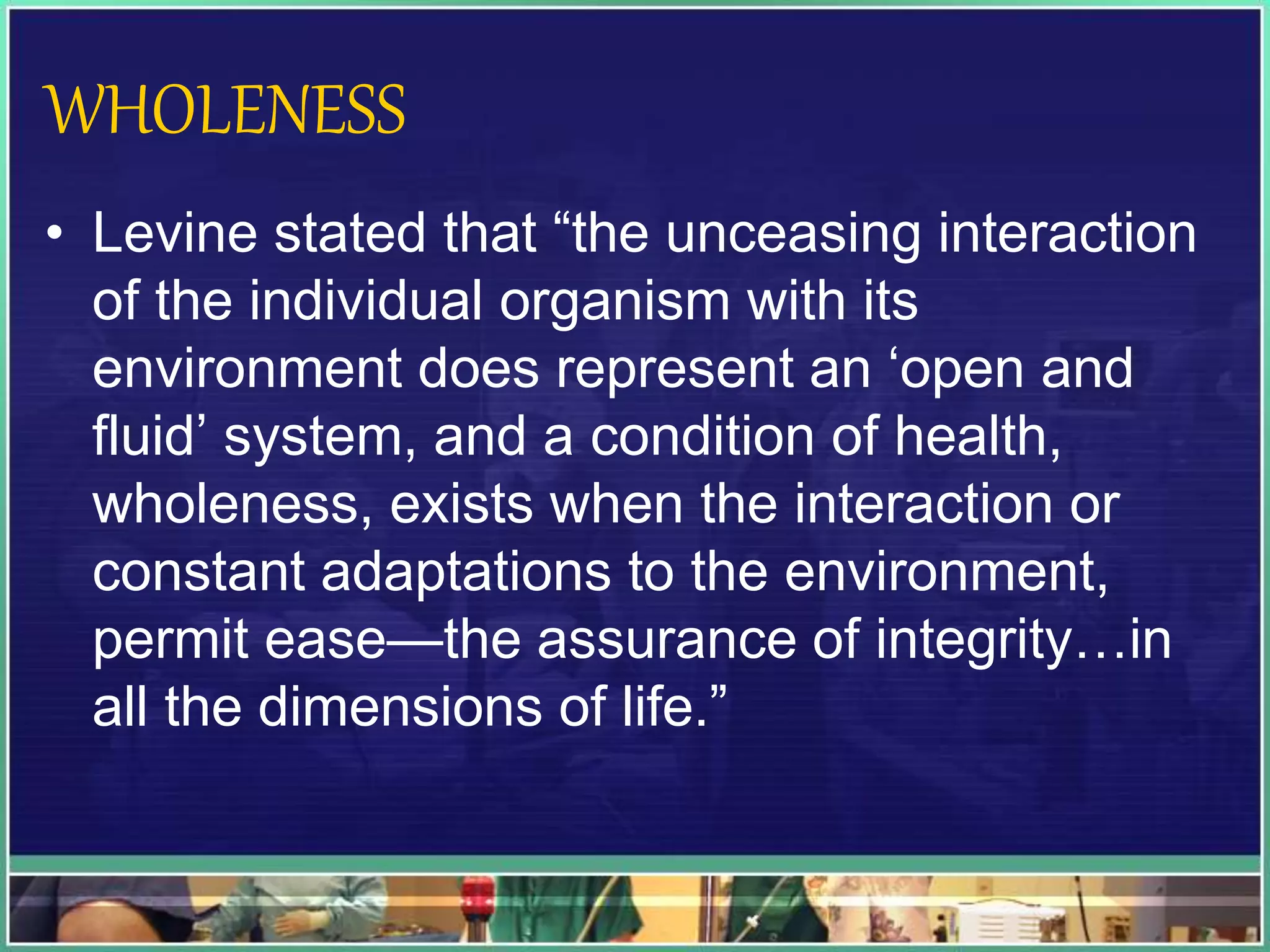 LEVINE'S Theory | PPTX