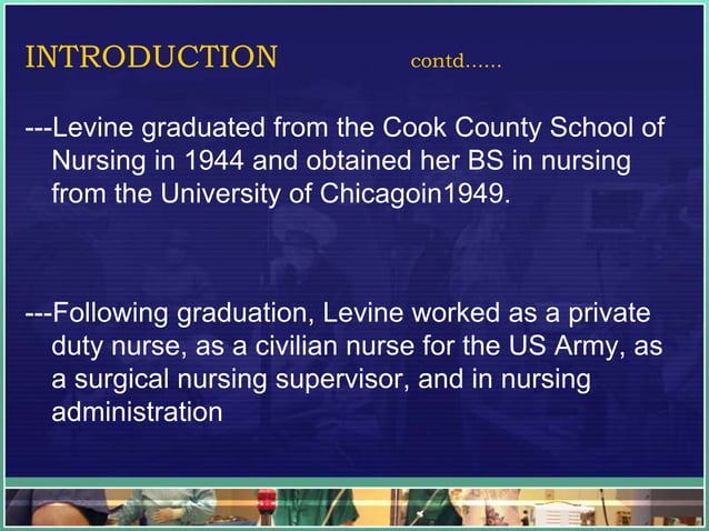 LEVINE'S Theory | PPTX | Healthcare Industry | Industries