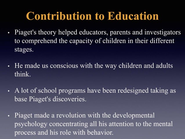 Piaget Theory | PPT