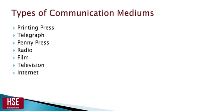 Theory to mass media introduction course | PPT