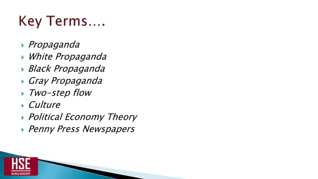 Theory to mass media introduction course | PPT