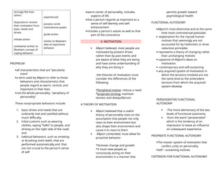Introduction to Theories of Personality - Allport | DOCX