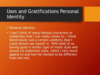 Theory audience pro-forma (george wetton) (george wetton) | PPTX