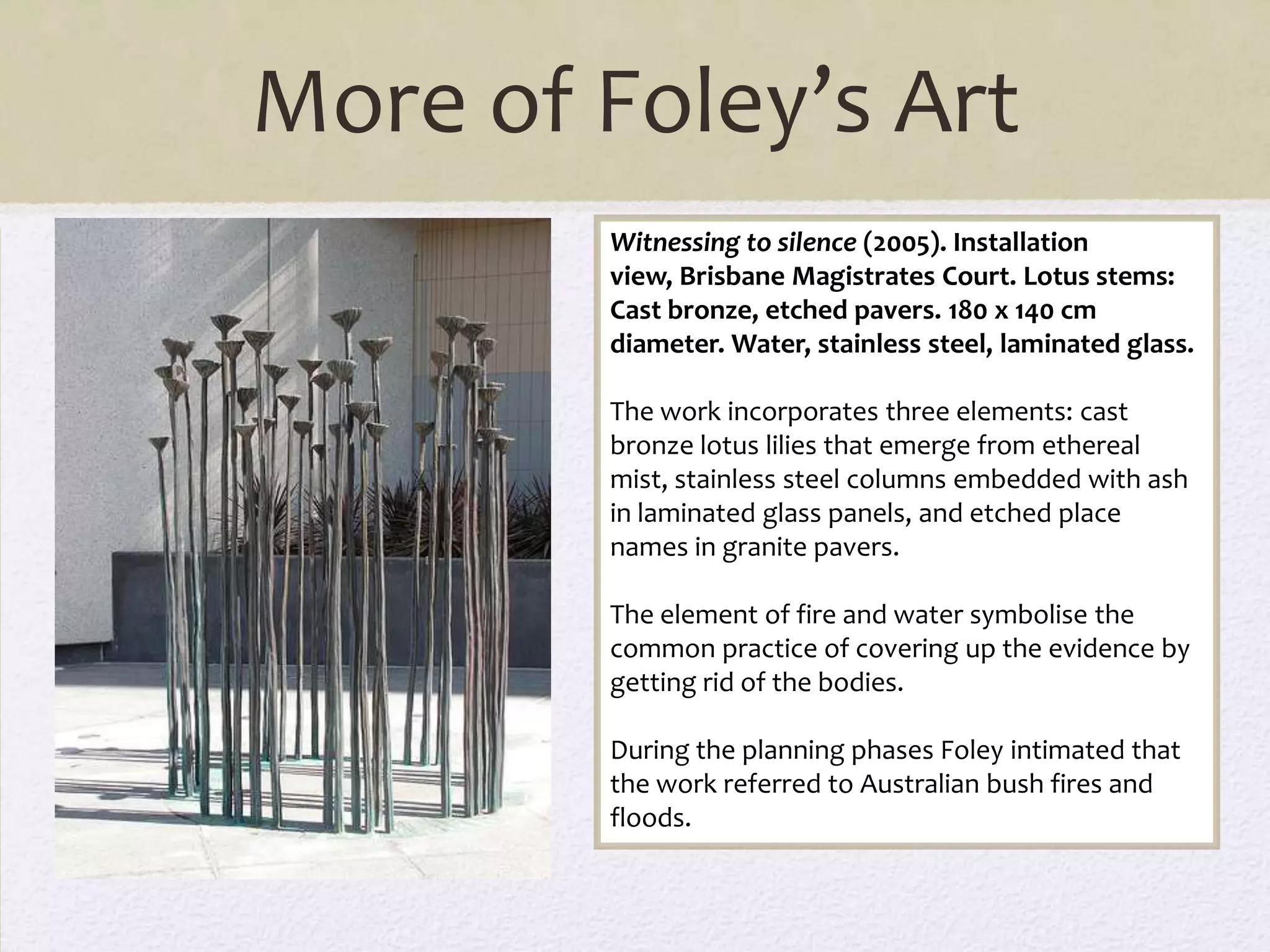 12VA Theory - Fiona Foley Part 2 of 3 | PPTX