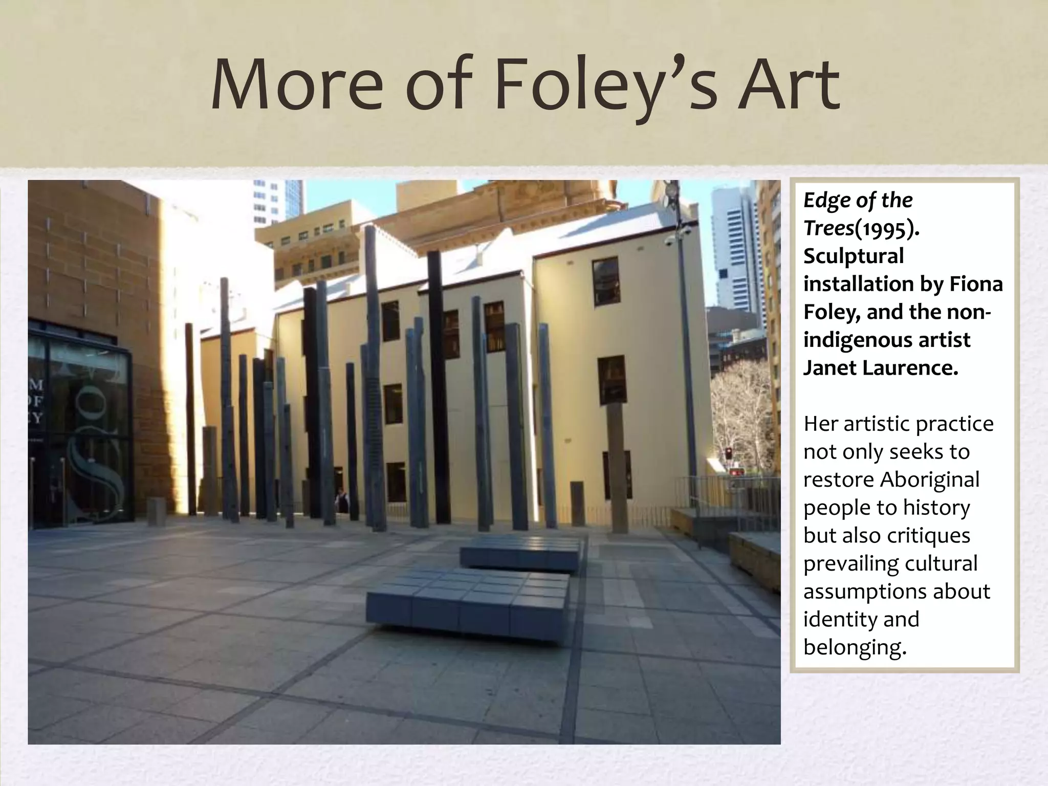 12VA Theory - Fiona Foley Part 2 of 3 | PPTX