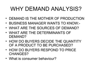 Theory Of Demand | PPT