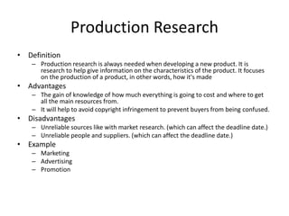 Theory Research pro-forma | PPT