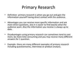 Theory research pro-forma | PPT | Free Download