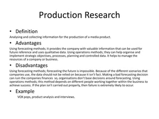 Theory research pro-forma | PPTX
