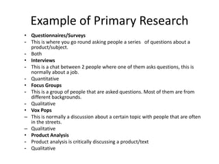 Theory research pro-forma | PPT