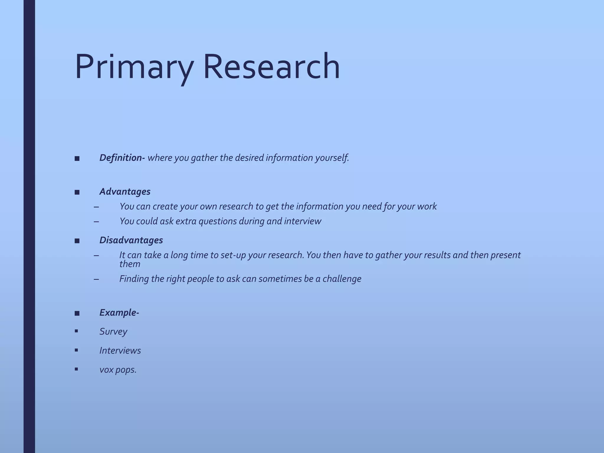 Theory research pro-forma | PPTX