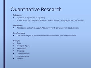 Theory research pro-forma | PPTX