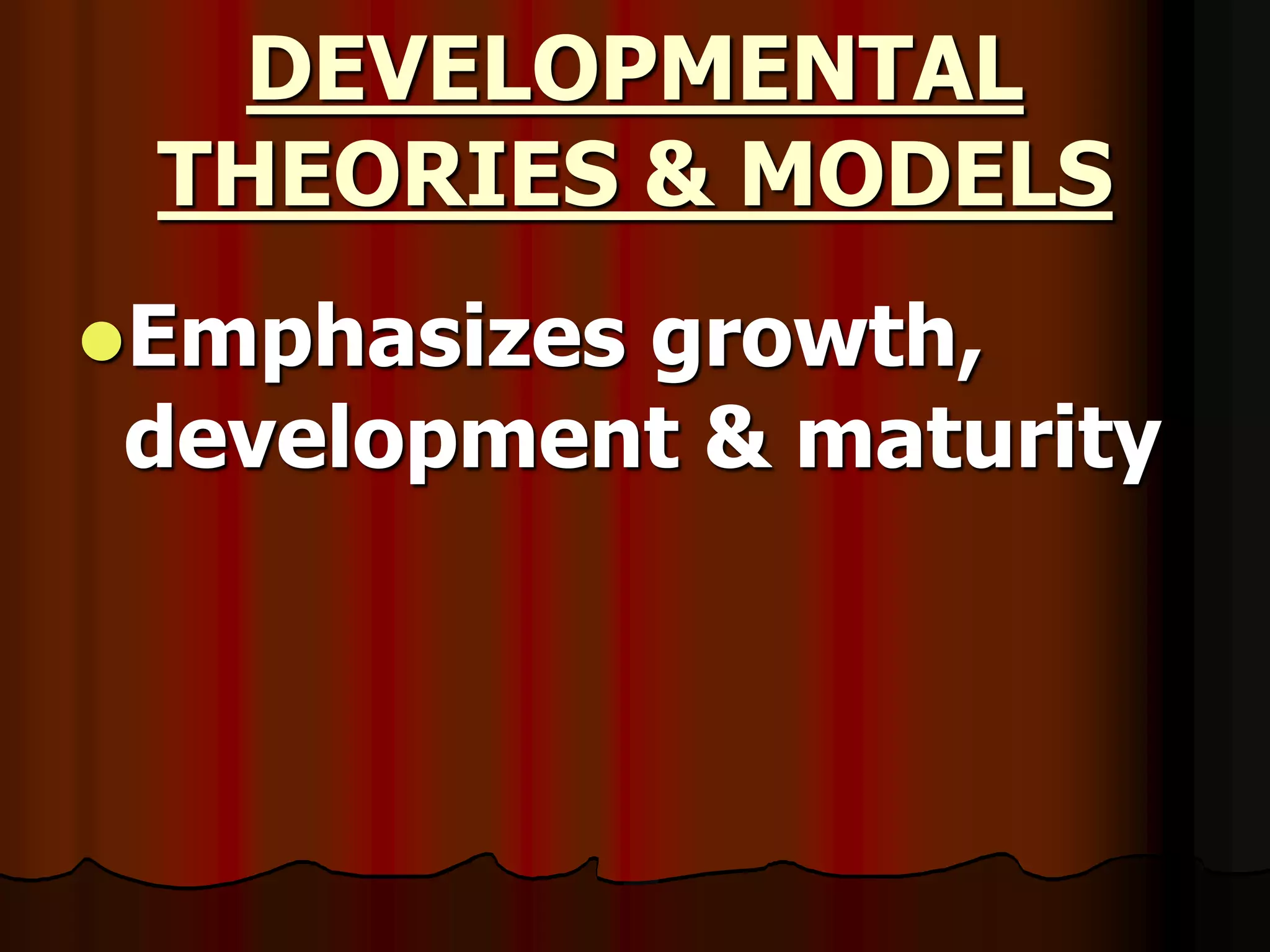 TYPES OF THEORY & MODELS IN NURSING | PPT