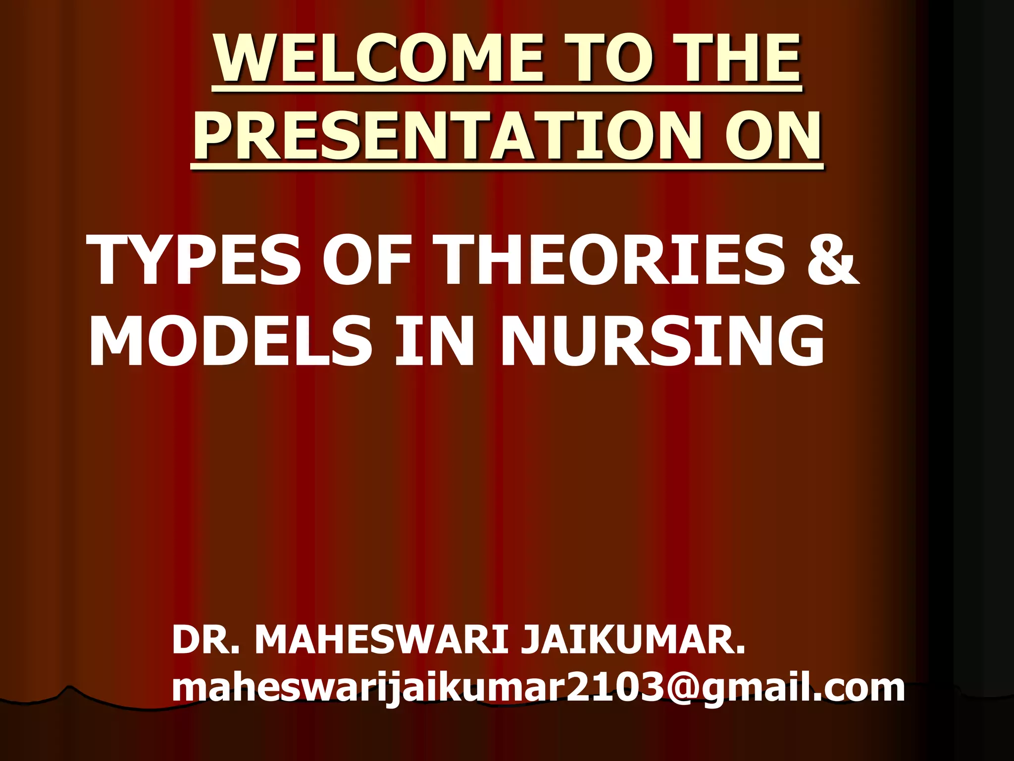 Nursing Theorists & Their Major Contributions | PPT