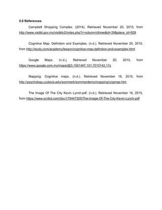 Theories project part 2: the image of the city | PDF