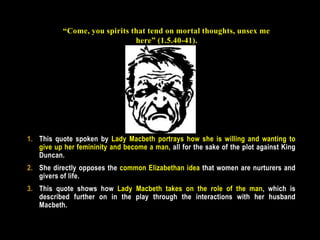 Masculinity in Macbeth play | PPT