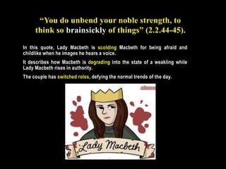Masculinity in Macbeth play | PPT