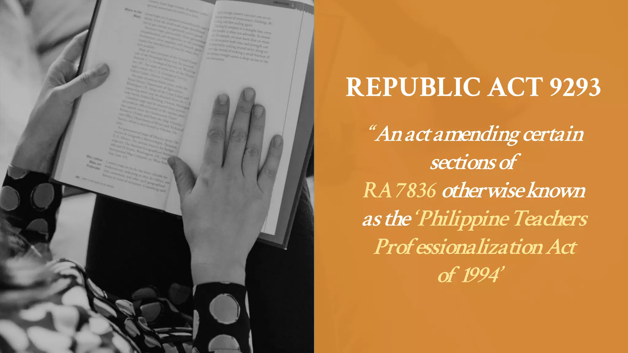 REPUBLIC ACT 9293 | PDF