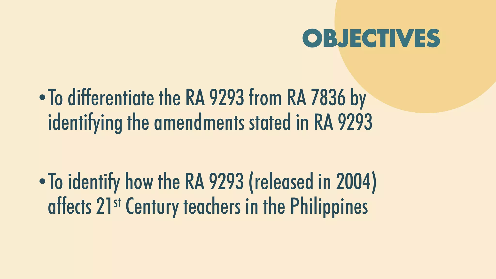 REPUBLIC ACT 9293 | PDF