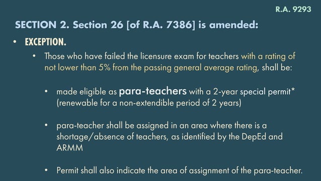 REPUBLIC ACT 9293 | PDF