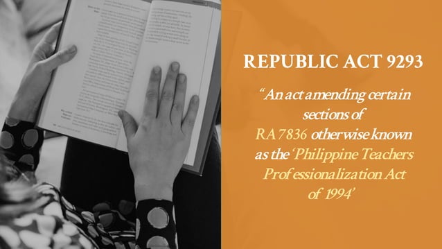 REPUBLIC ACT 9293 | PDF