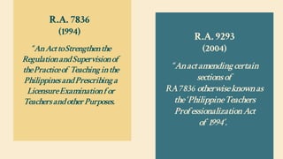 REPUBLIC ACT 9293 | PDF
