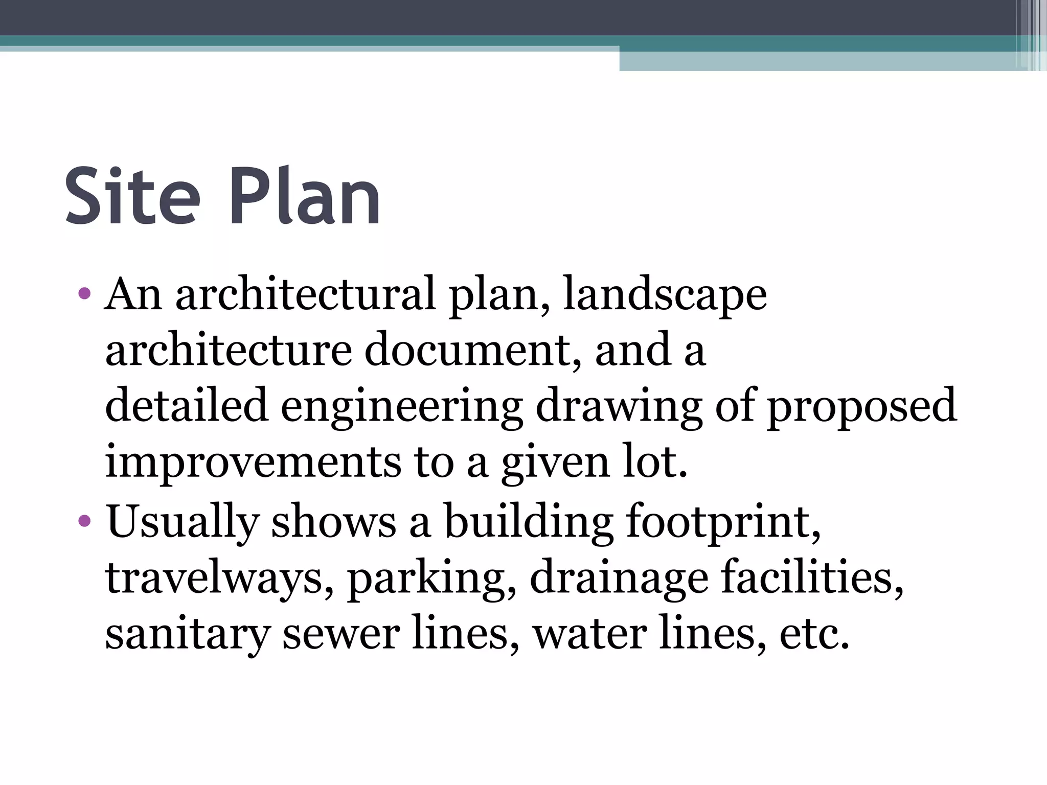 TLE 9 (Technical Drafting) - Theory and Concepts of Site Development ...