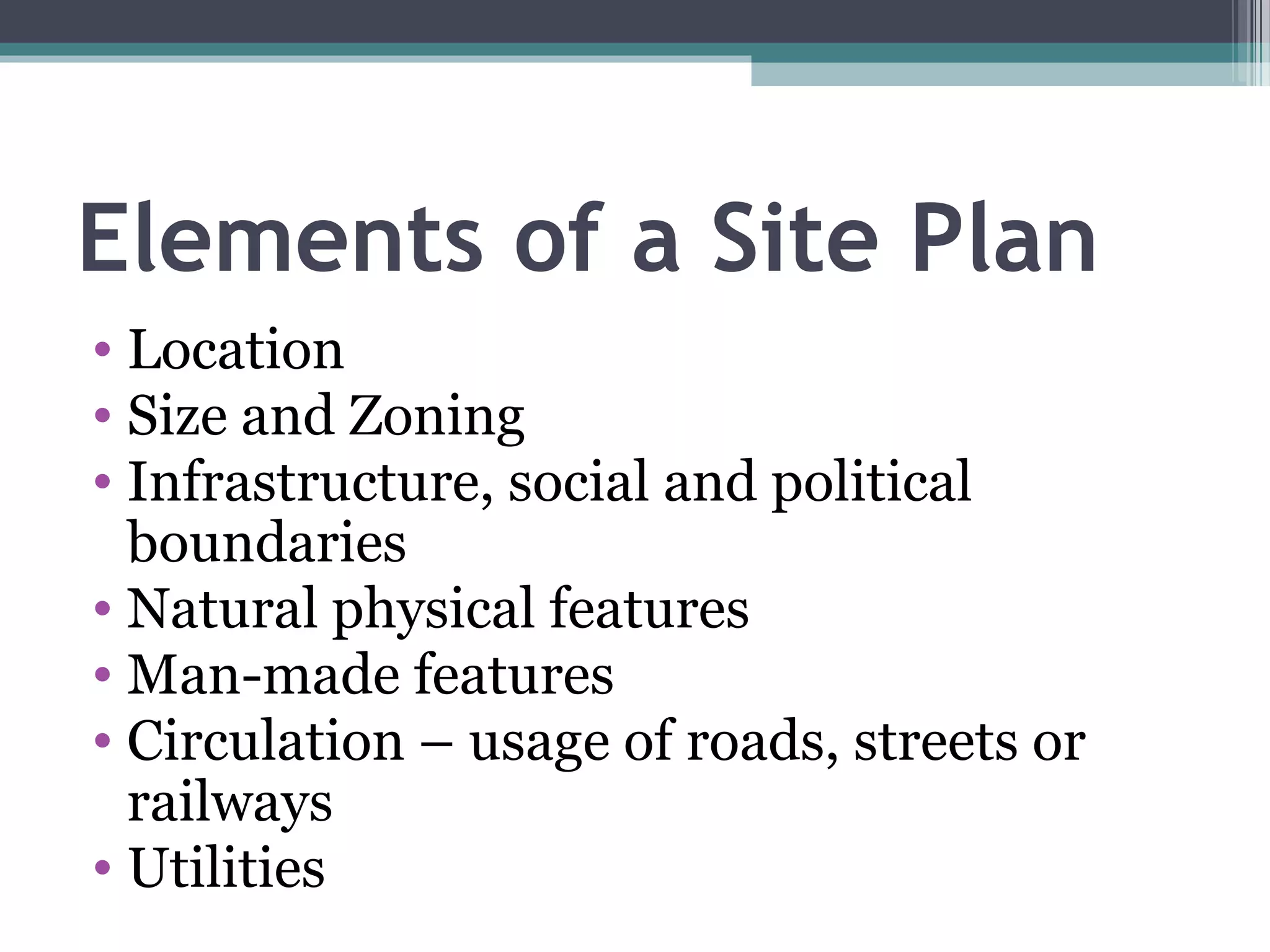 TLE 9 (Technical Drafting) - Theory and Concepts of Site Development ...