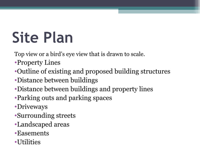 TLE 9 (Technical Drafting) - Theory and Concepts of Site Development ...