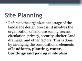 TLE 9 (Technical Drafting) - Theory and Concepts of Site Development ...