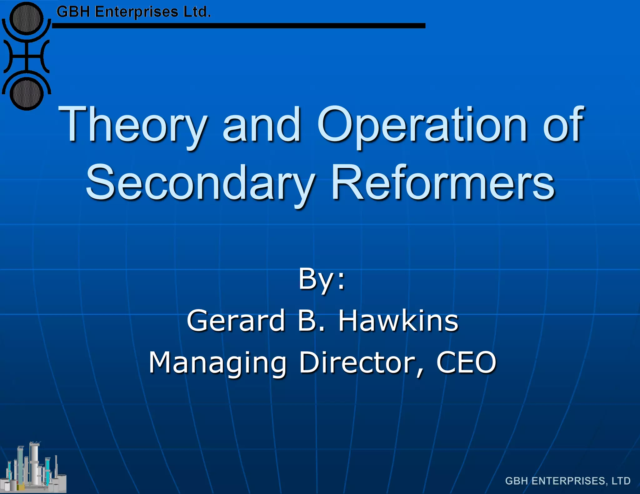 Theory and Operation - Secondary Reformers - | PDF