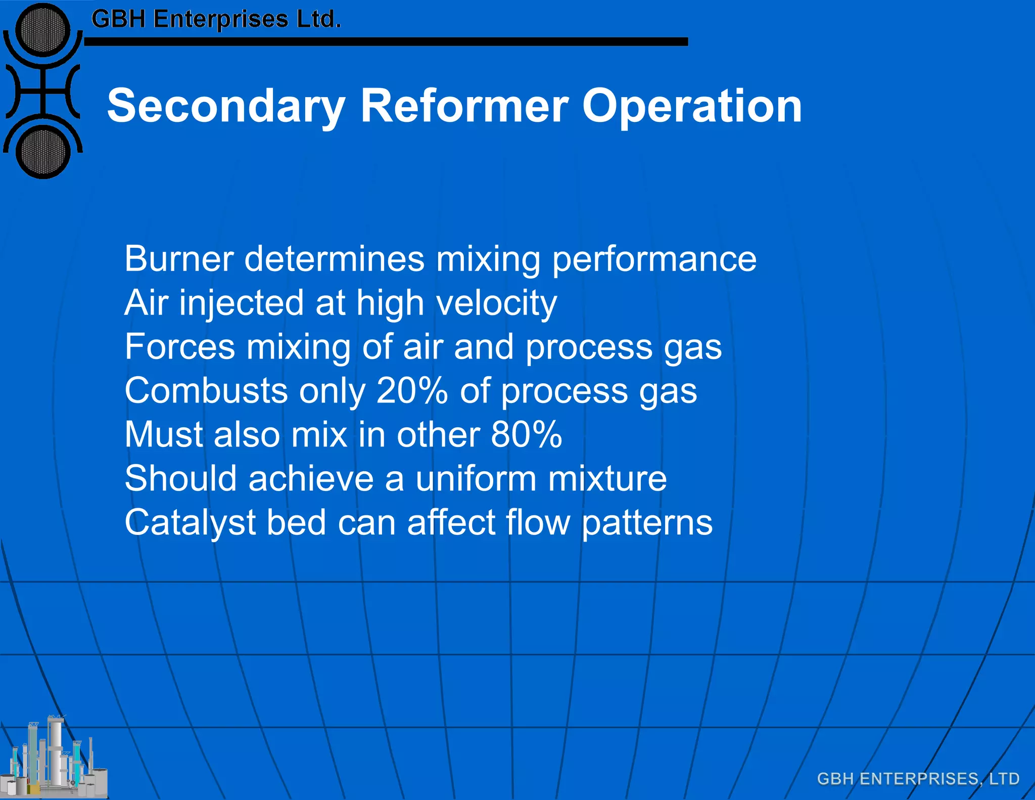 Theory and Operation - Secondary Reformers - | PDF