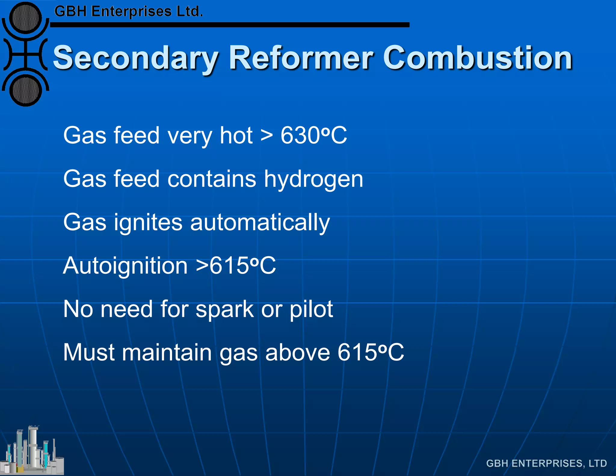Theory and Operation - Secondary Reformers - | PDF
